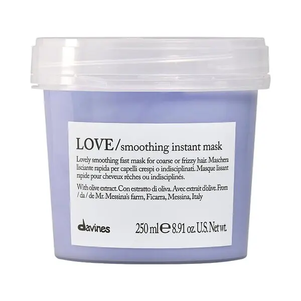 DAVINES Love Smoothing Instant Hair Mask For Frizzy Hair - One-color