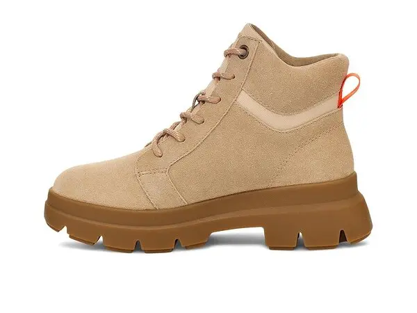 KOOLABURRA BY UGG Jozie Lace-up Suede Combat Boots - Bone