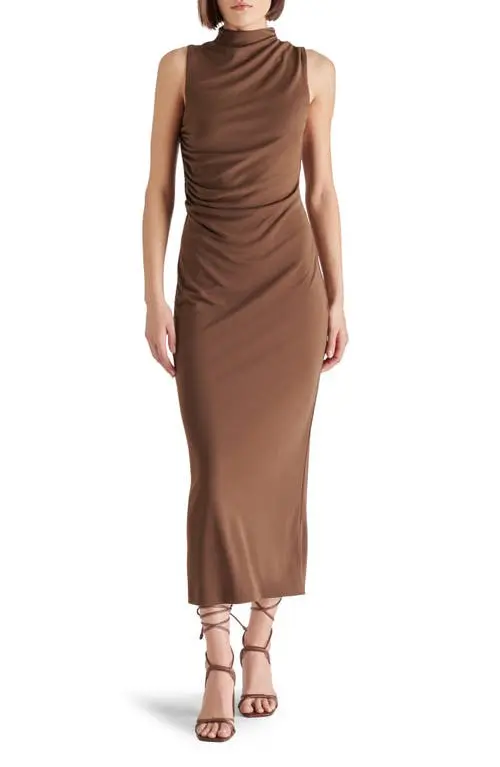 Steve Madden Funnel Neck Sleeveless Dress - Coco