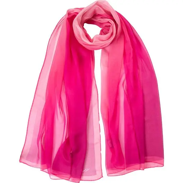ELIZABETTA Sophiasilk Scarf/shawl For - Fuchsia