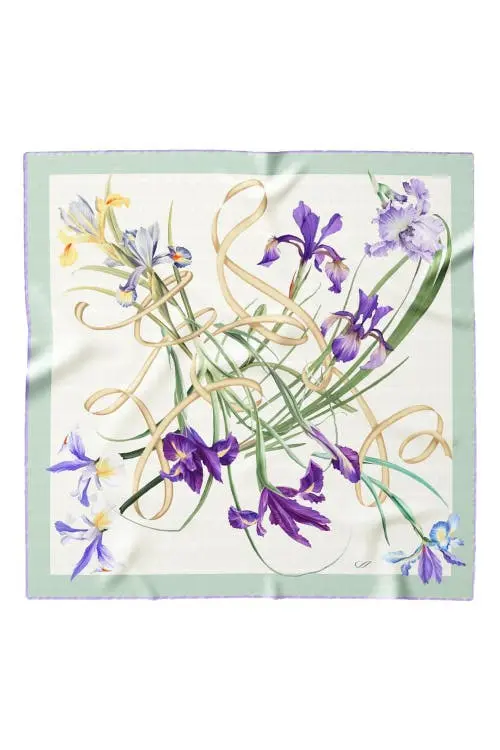 ELIZABETTA Susannahand Rolled Silk Foulard For