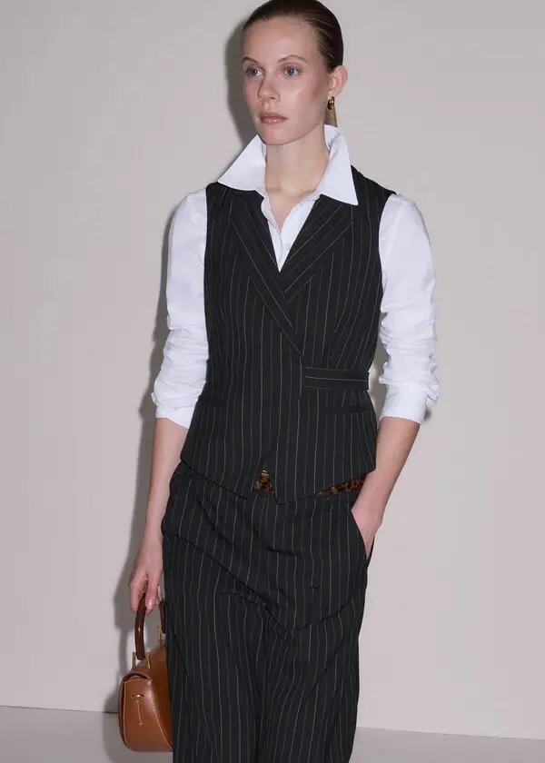 ME+EM Travel Layering Shirt - White