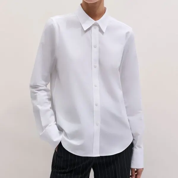 ME+EM Travel Layering Shirt - White