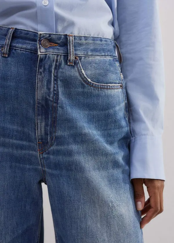 ME+EM Distressed Baggy Jean