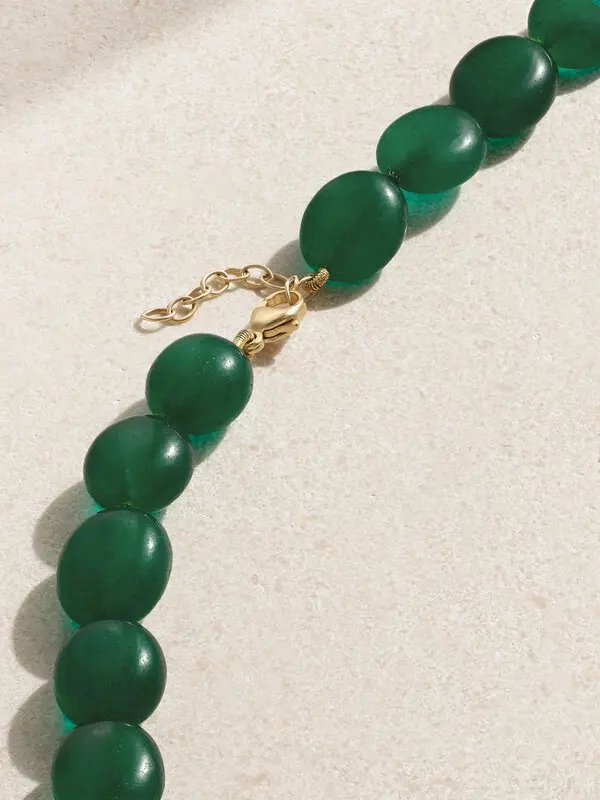 Jia Jia Arizona Emerald Quartz Necklace - Green