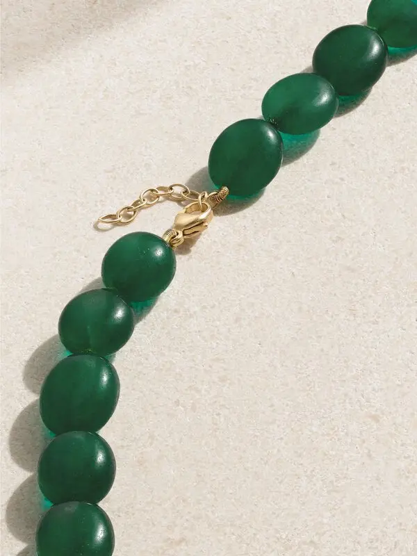 Jia Jia Arizona Emerald Quartz Necklace - Green