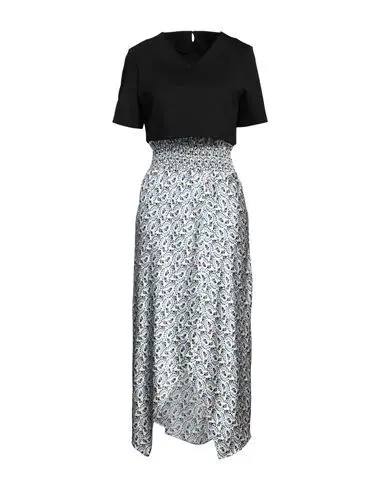 Maje Midi Dress With Floral Print