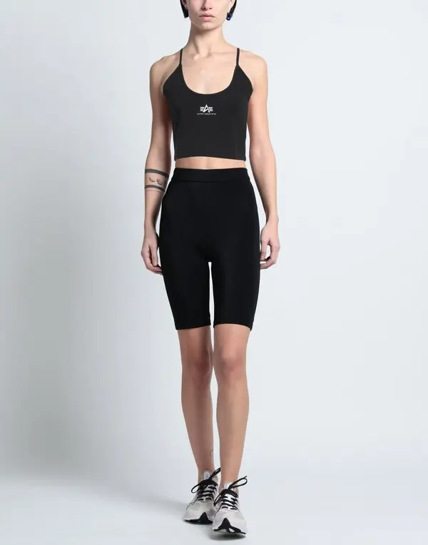 Alpha Industries Cropped Sleeveless Jersey Top