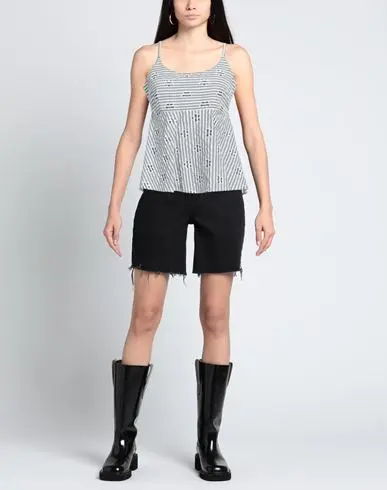 TRUSSARDI Peplum Top With Floral Appliqués