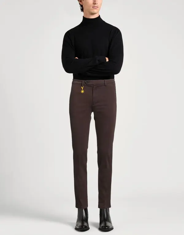 MANUEL RITZ Cotton Stretch Chino Pants