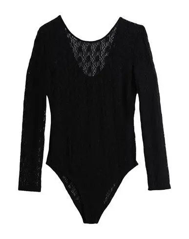 Maje Bodysuit With Lace