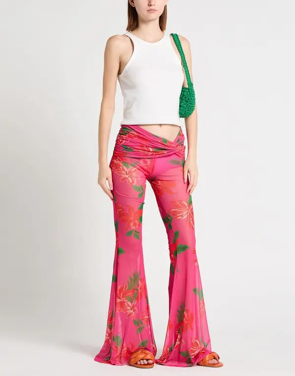 Pinko Flared Floral Print Pants