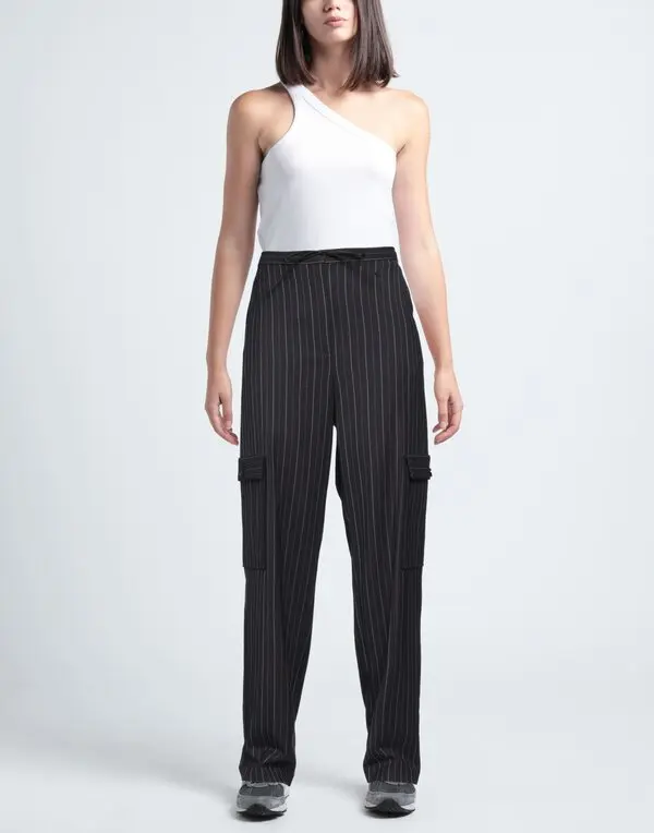 Pinko Pinstriped Twill Cargo Pants