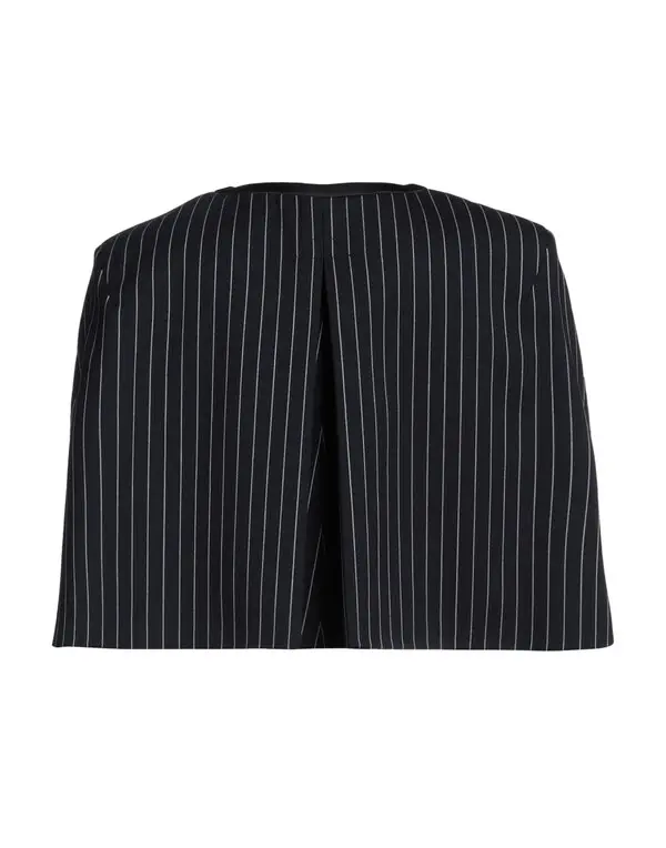 Karl Lagerfeld Pinstriped Cape
