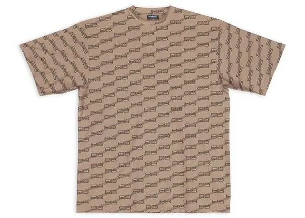 Balenciaga Sw Swim T-shirt - Beige