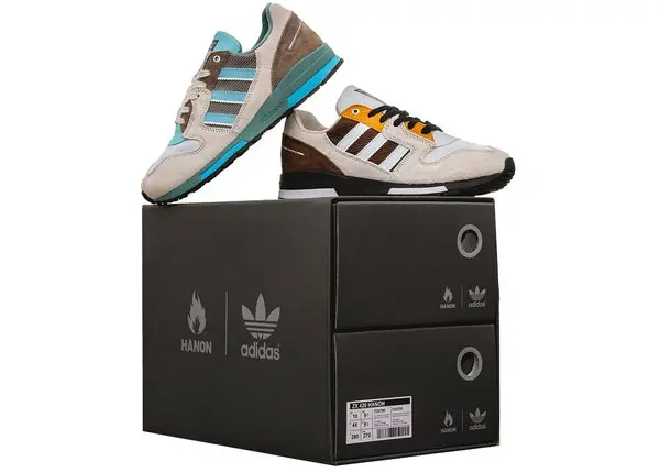Adidas Zx 420 Hanon Luck Of The Sea Pack Sneakers - Grey/blue/supplier Color