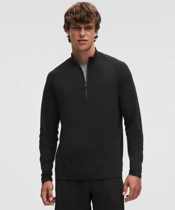 Lululemon Metal Vent Tech Half Zip - Black/black