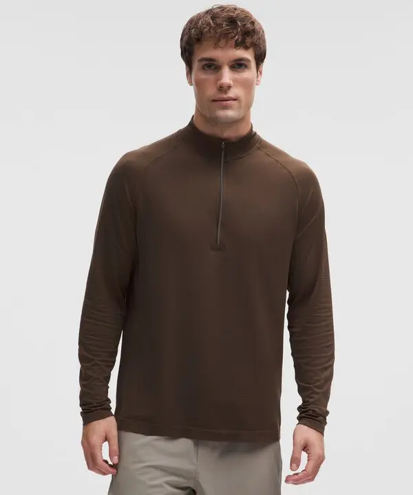 Lululemon Metal Vent Tech Half Zip - Walnut Crunch/walnut Crunch