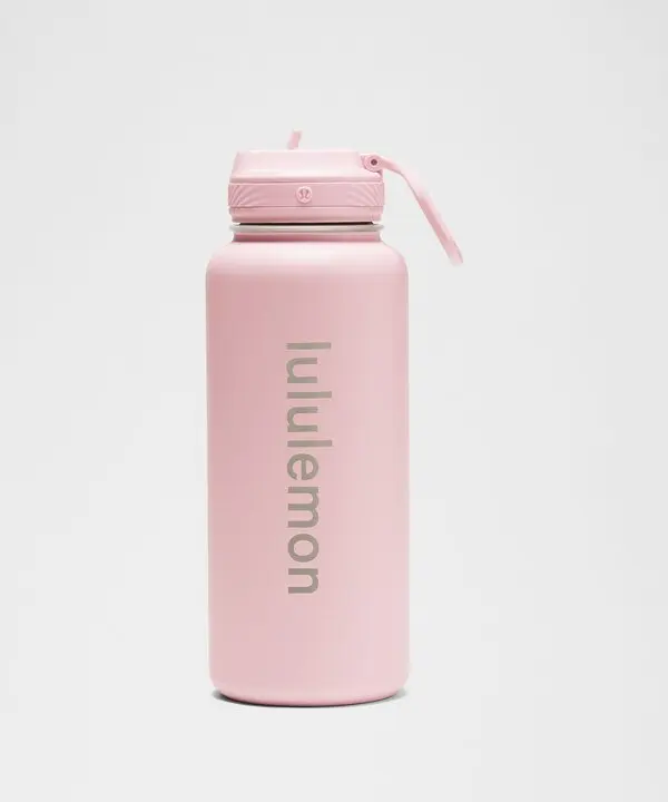 Lululemon Back To Life Sport Bottle 32oz - Blissful Pink