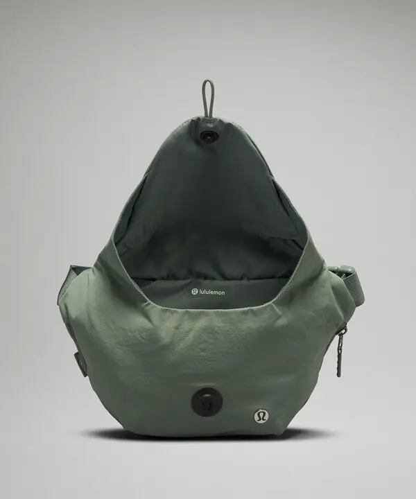 lululemon grey crossbody bag Lululemon Curved Crossbody Bag 3l - Grey Eucalyptus