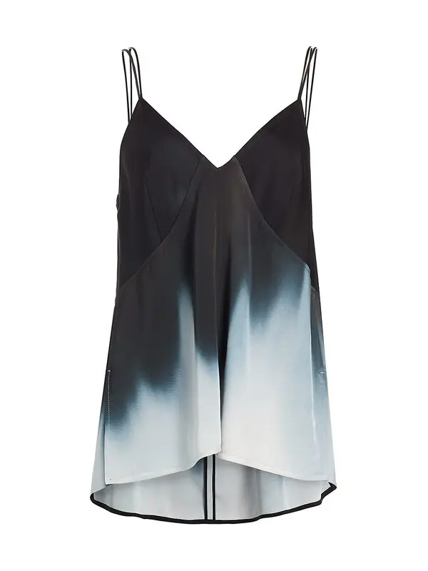 Proenza Schouler Sabine Ombré Gabardine Camisole - Midnight Multi