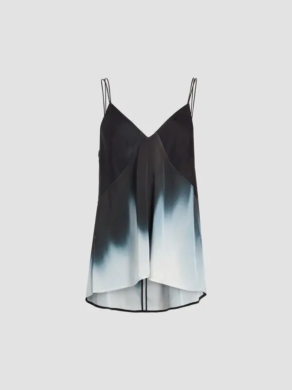 Proenza Schouler Sabine Ombré Gabardine Camisole - Midnight Multi
