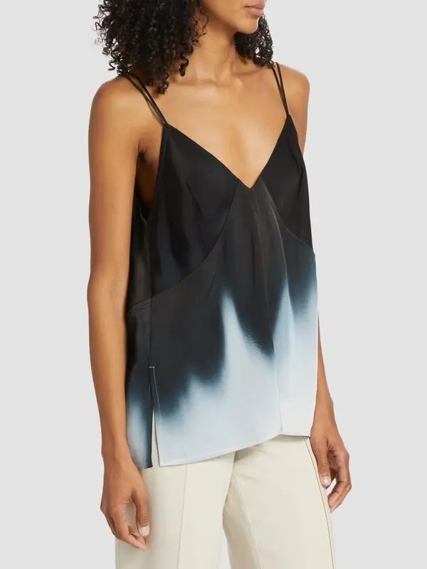 Proenza Schouler Sabine Ombré Gabardine Camisole