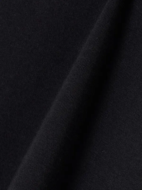 SKIMS Stretch-cotton Jersey T-shirt - Black
