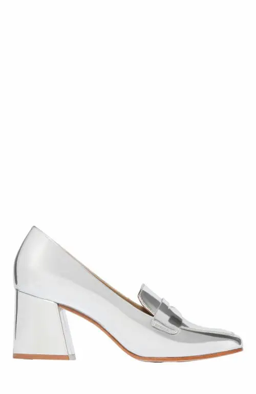 Bernardo Nessa Block Heel Loafer Pumps