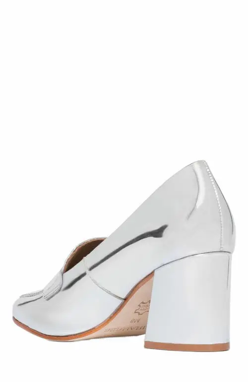 Bernardo Nessa Block Heel Loafer Pumps