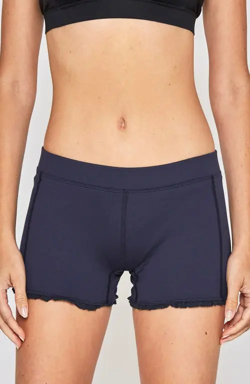 L'ETOILE SPORT Lace Trim Short - Navy