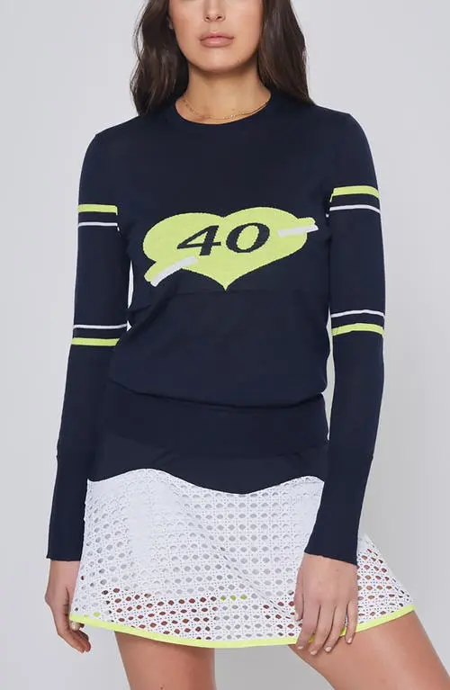 L'ETOILE SPORT 40-love Knit Pullover - Navy