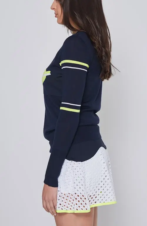 L'ETOILE SPORT 40-love Knit Pullover - Navy
