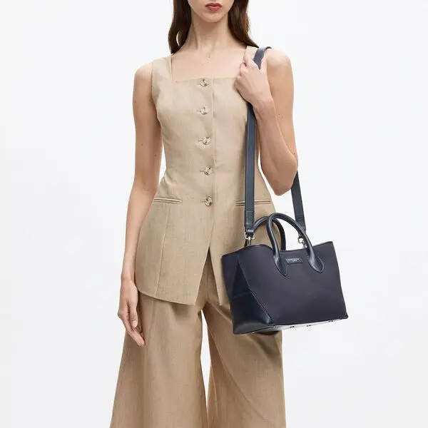 ASPINAL OF LONDON Midi London Leather Tote Bag