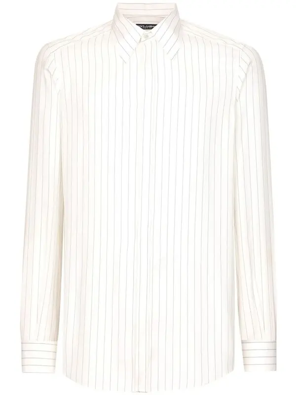 Dolce & Gabbana Striped Cotton Shirt