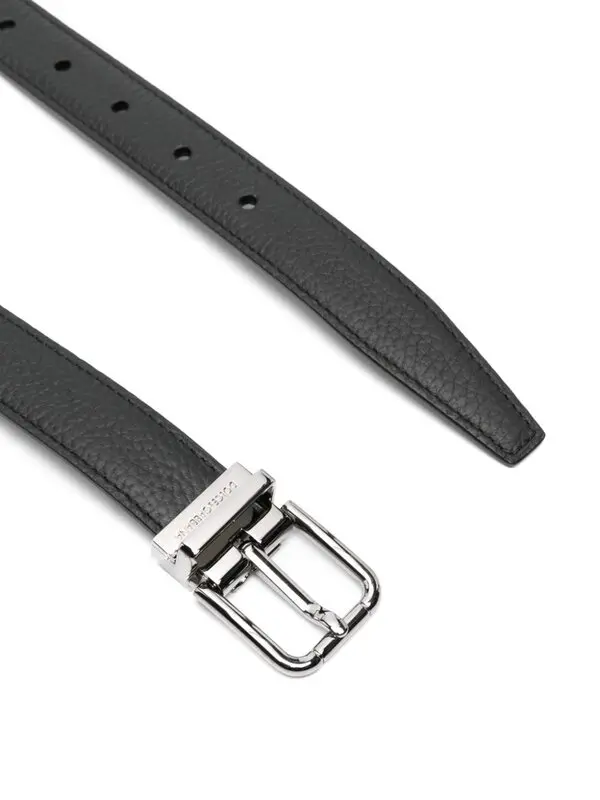 Dolce & Gabbana Logo-embossed Buckle Belt