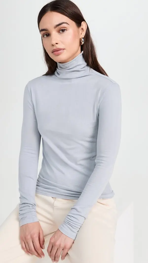 Nsf Wex Mock Neck Tee