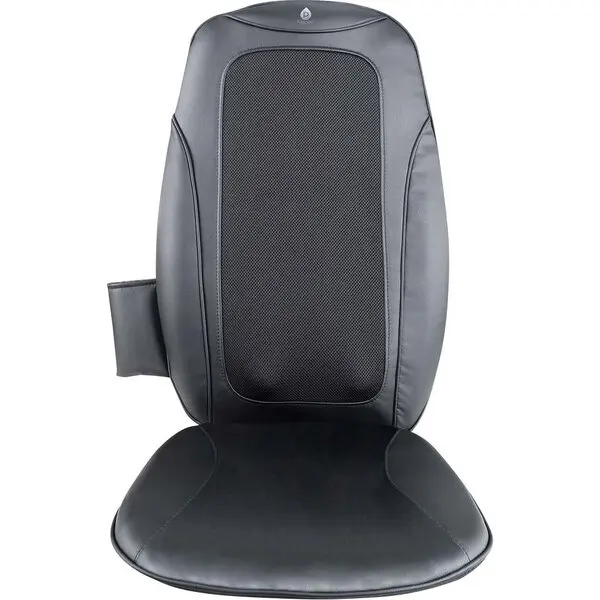 PURSONIC Shiatsu Chair Massager With Vibration - Black