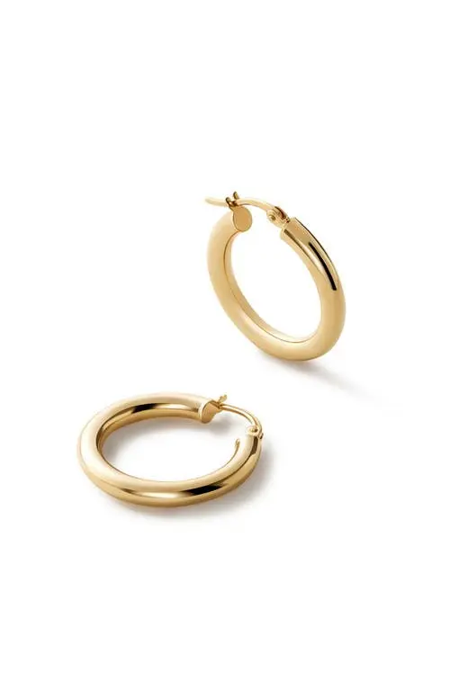 ANA LUISA Classic Hoop Earrings - Gold