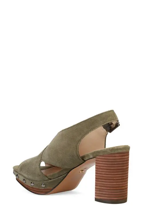 Pelle Moda Ambree Slingback Sandal - Olive