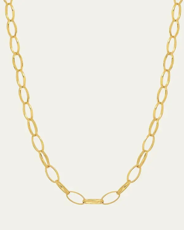 JENNIFER MEYER 18k Small Edith Link Necklace - Gold
