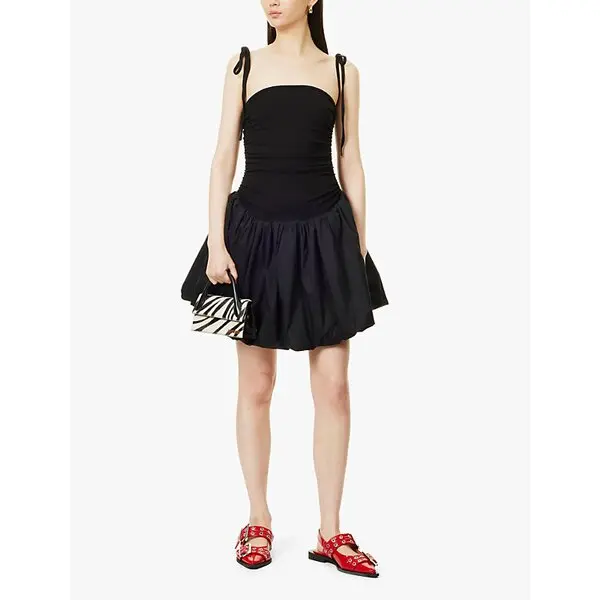 AMY LYNN Alexa Puffball Mini Dress