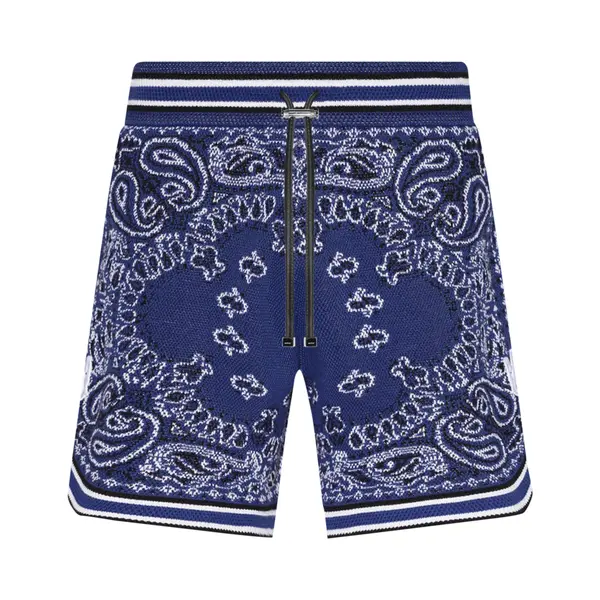 Amiri Bandana B-ball Short - Blue