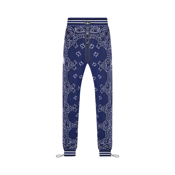Amiri Bandana B-ball Sweatpants - Blue