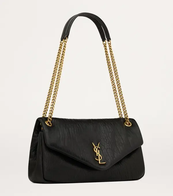 Saint Laurent Calypso Shoulder Bag - Black