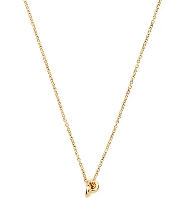 ENGELBERT Yellow Legacy Knot Pendant Necklace - Gold