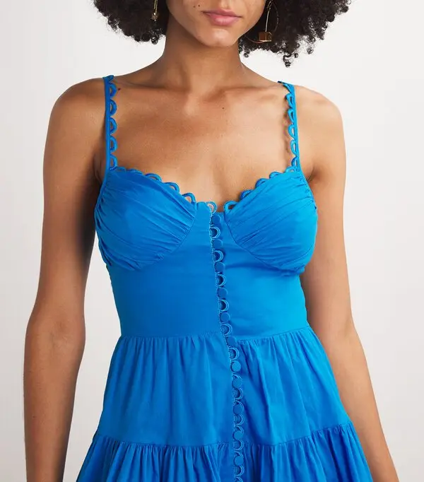 charo ruiz blue mini dress Angy Short Dress  Retrofete