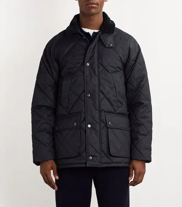 Barbour Check Bedale Quilted Jacket