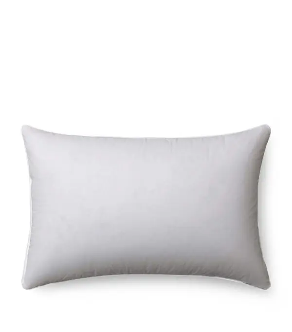 SAVOIR Medium Goose Down Pillow - White