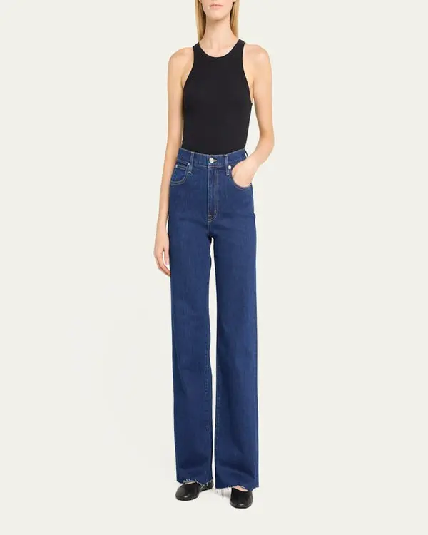 SLVRLAKE Grace Wide-leg Jeans